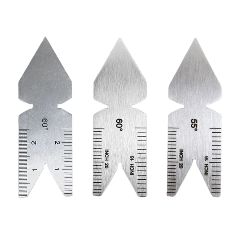 Bit-Drill-Template-Gauges-StainlessSteel-Corner-Front-Edges-Measuring ...