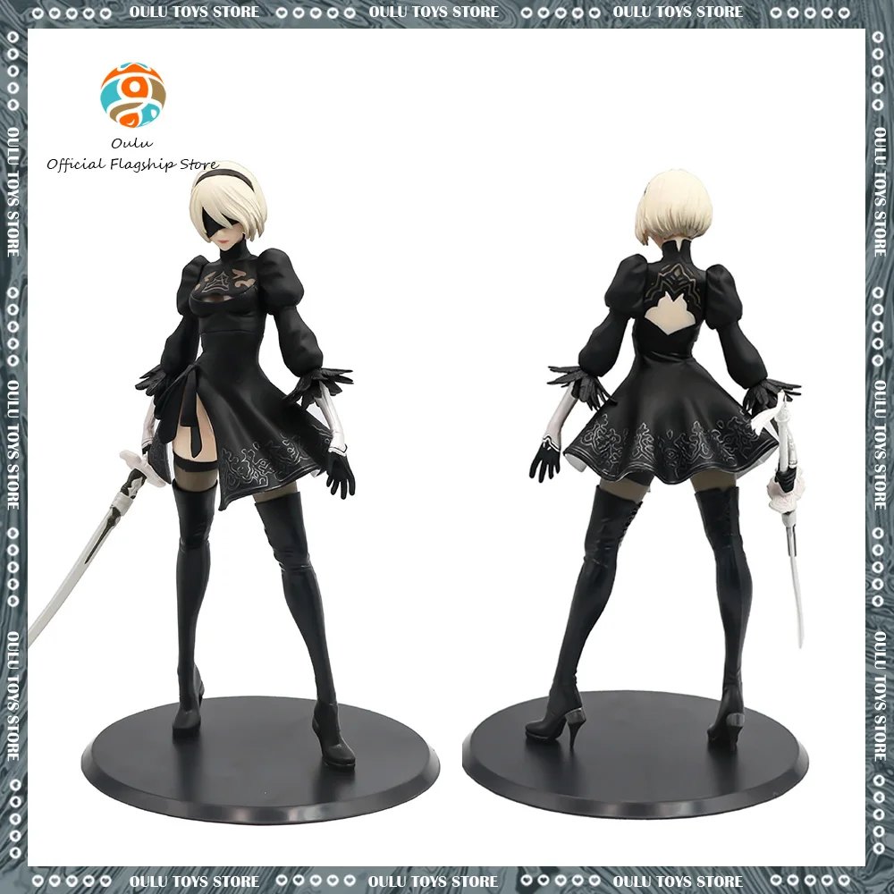 Nier Automata Yorha No.2 Type B 2b Pvc Figure Ollection Model Doll ...
