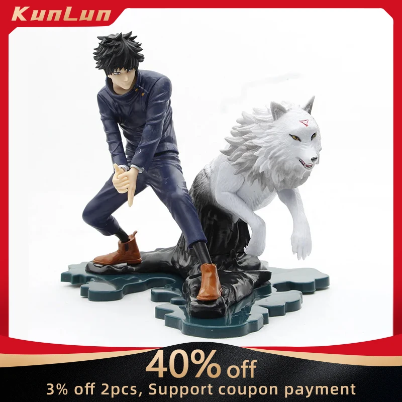 Figuras-de-Anime-de-Jujutsu-de-17cm-Fushiguro-Megumi-estatua-de-perro ...