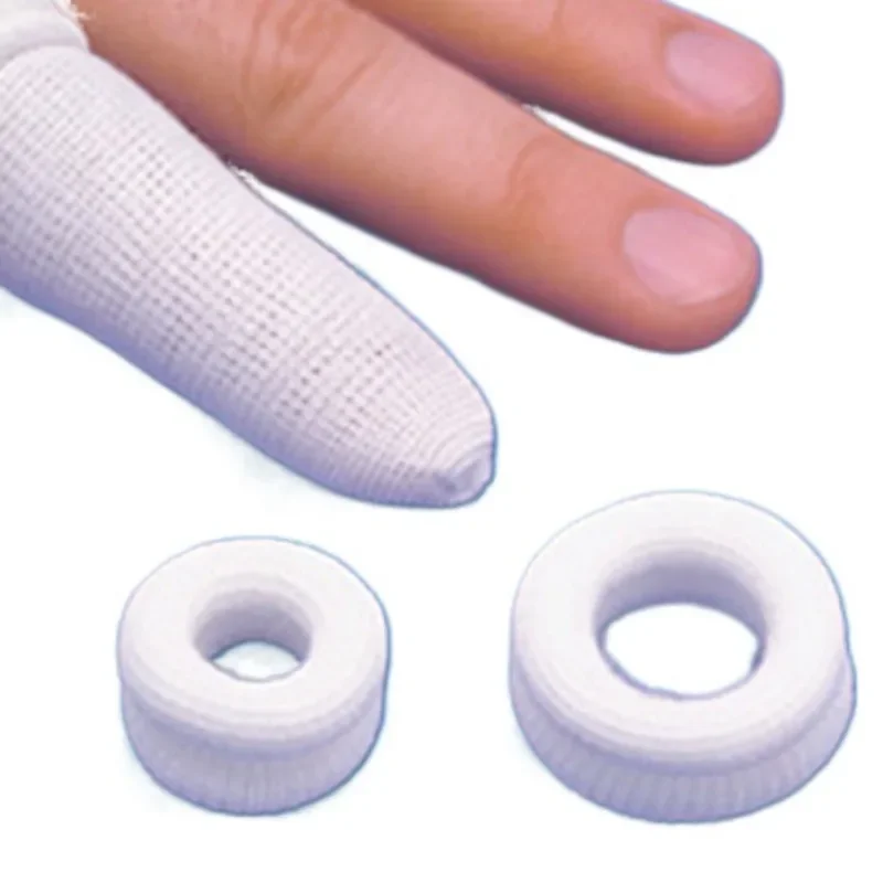 5pcs/lot Disposable Finger Bandages Cotton Finger Cover Shield Non-slip ...