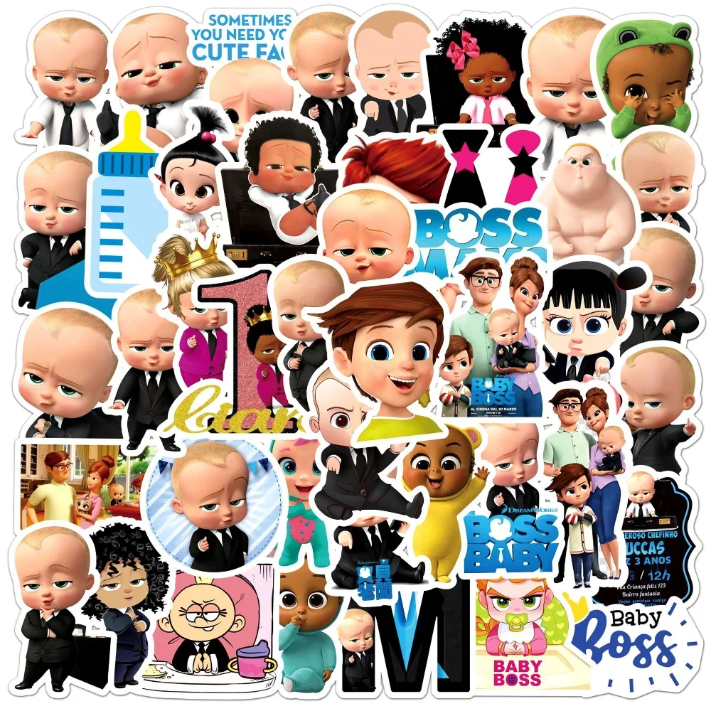 Cartoon-Anime-Boss-Baby-Stickers-Car-Laptop-Luggage-Phone-Stationery ...