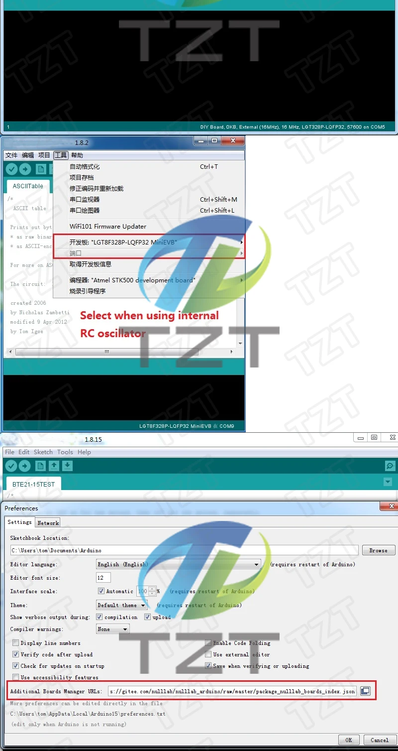 MiniEVB TYPE-C MICRO USB плата TZT LGT8F328P-LQFP32 для Arduino | AliExpress