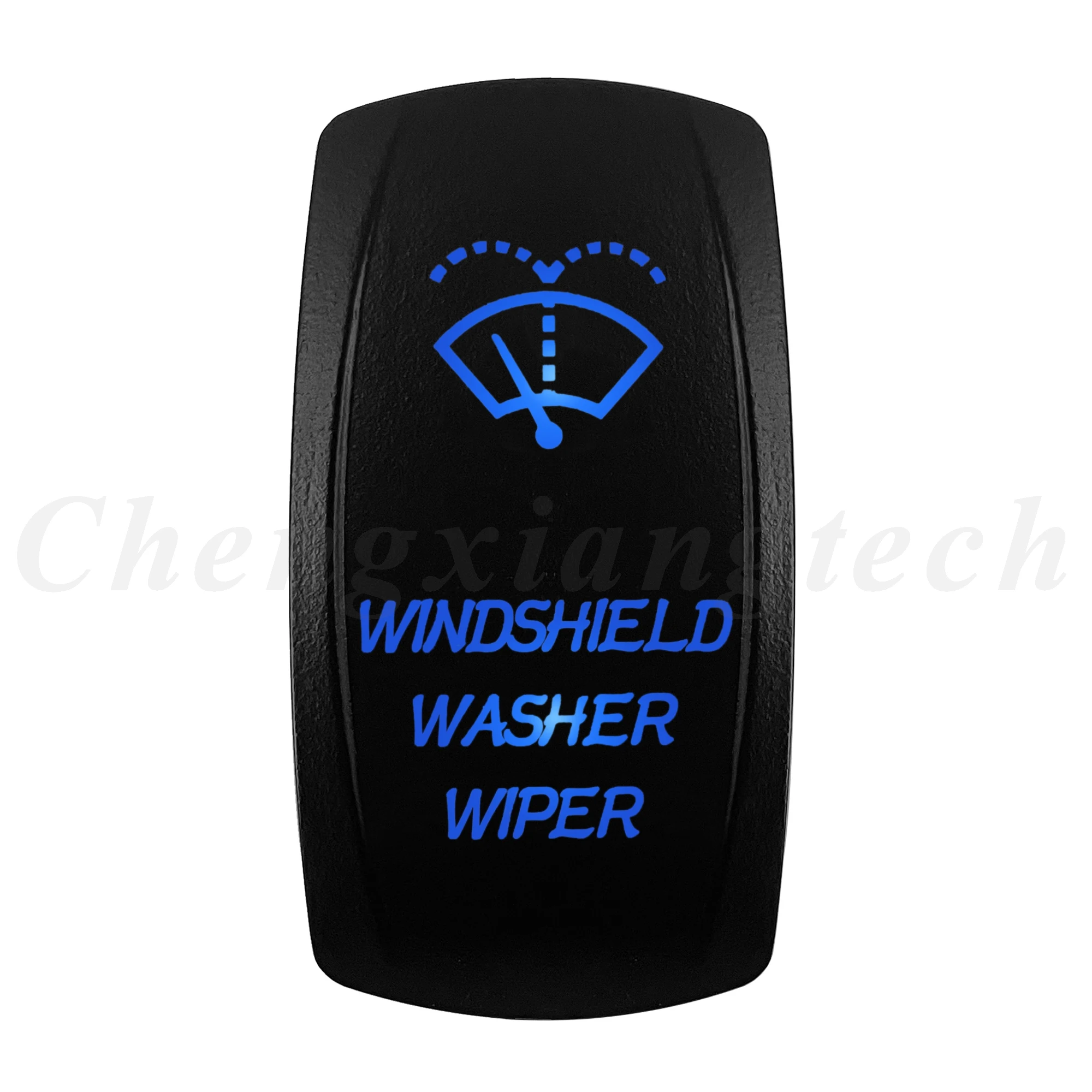 Windshield Washer Wiper Car Boat (on) Off On Rocker Switch 12v 20a Dpdt ...