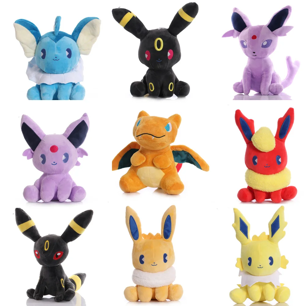 TAKARA TOMY muñecos de peluche de Pokémon, muñecos de peluche suaves de ...