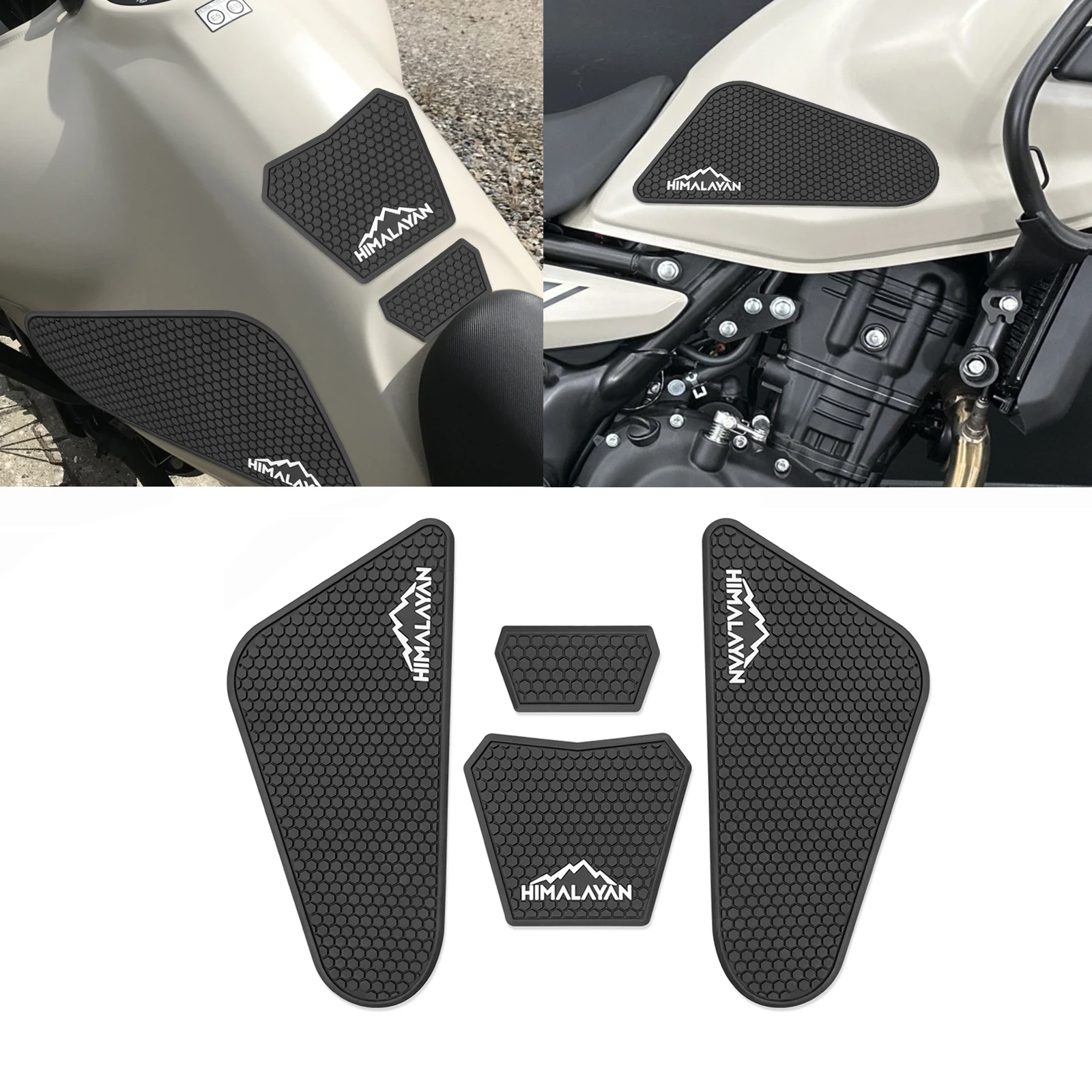 For-Motorcycle-fuel-tank-protection-sticker-decal-fuel-tank-knee-pad ...