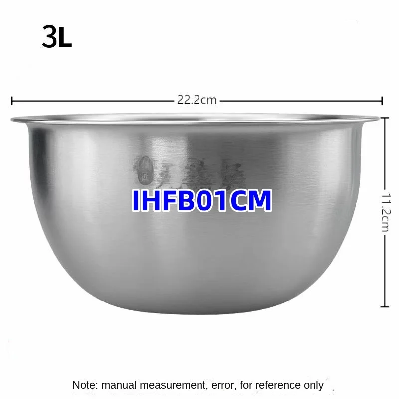 Original-3L-IH-304-Stainless-Steel-Rice-Cooker-Inner-Bowl-for-xiaomi-mijia-IHFB01CM-Replacement ...