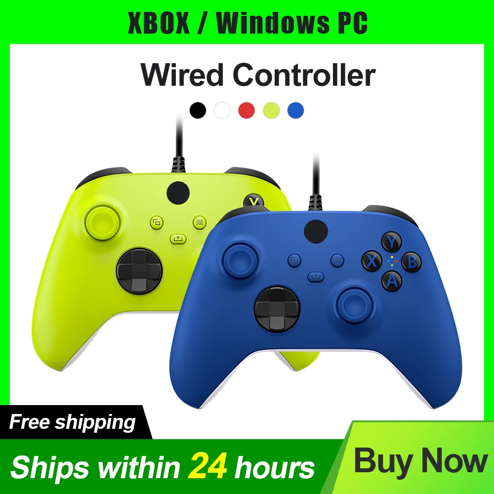 Wired-Controller-for-Xbox-One-Series-X-S-Joystick-Gamepad-Windows-PC ...
