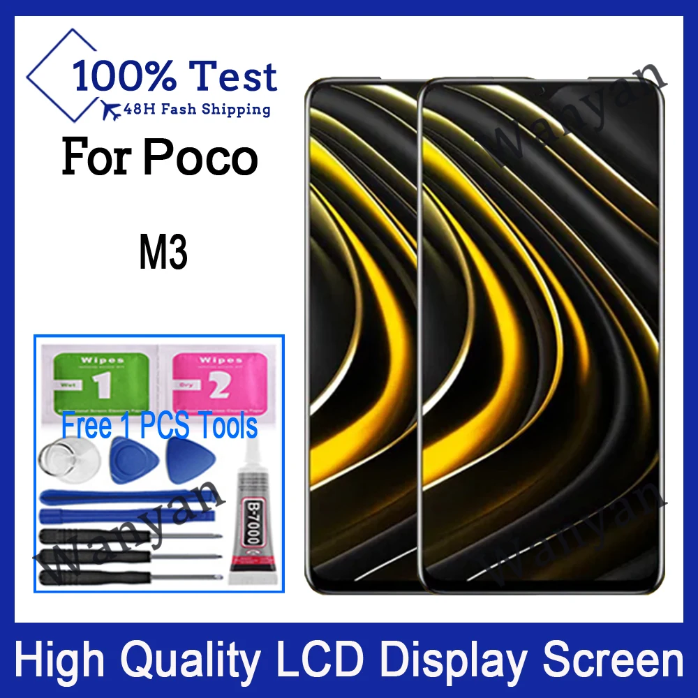 Original For Xiaomi Poco M3 M2010J19CG LCD Display Touch Screen ...
