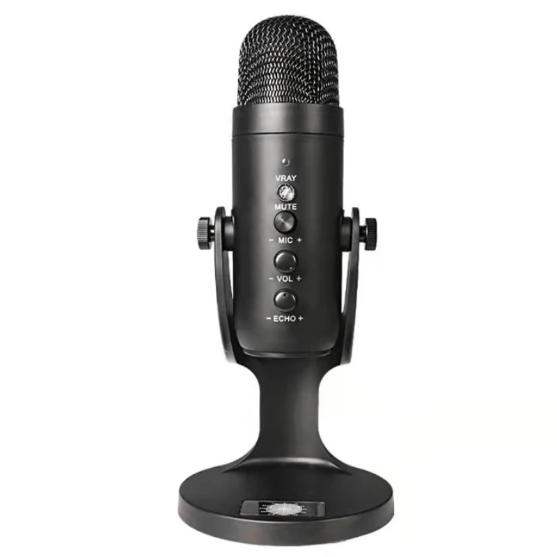 Mu900 콘덴서 마이크 Usb 게임용 마이크 Pc 컴퓨터 스트리밍 비디오 팟 캐스팅 스튜디오 녹음 노래 마이크 스탠드