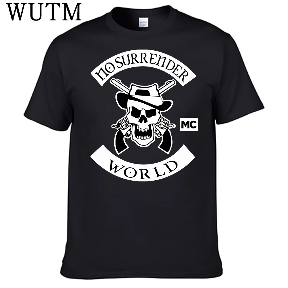 No Surrender Mc T Shirt 100% Cotton Top Sales Shirt - AliExpress 200000343