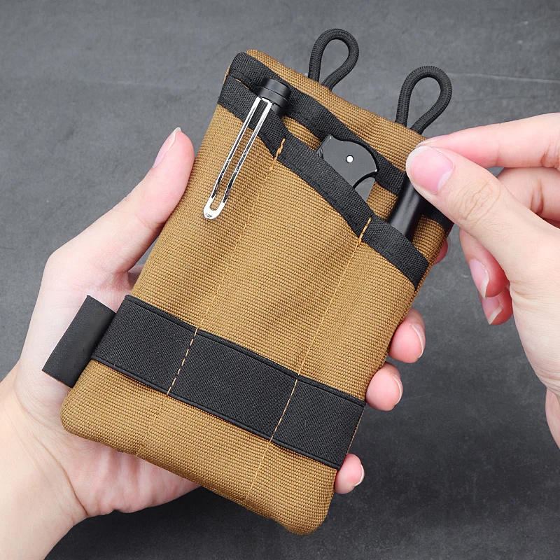 Edc Pouch Multifunctio Tool Bag Outdoor Mini Foldable Wallet Coin Bag ...