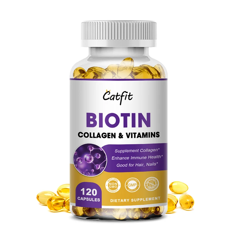 Catfit-Compound-Biotin-Collagen-Capsule-Collagen-Protein-Supplement ...