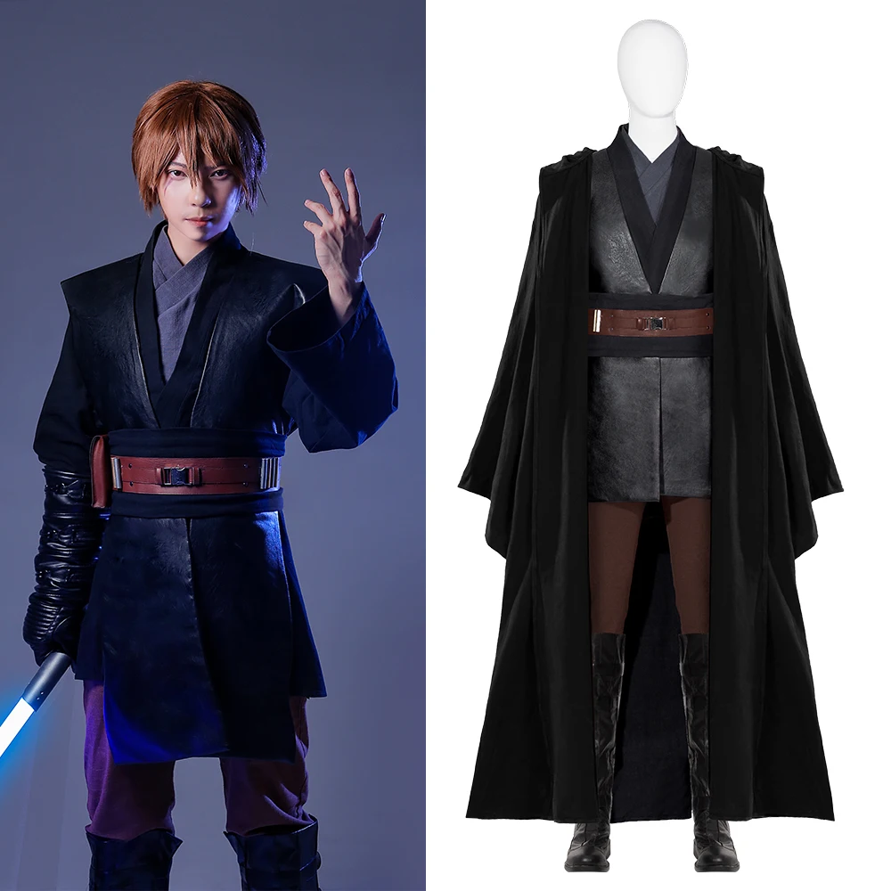Anakin-Cosplay-Men-Skywalker-Costume-Movie-Space-Battle-Knight-Roleplay ...