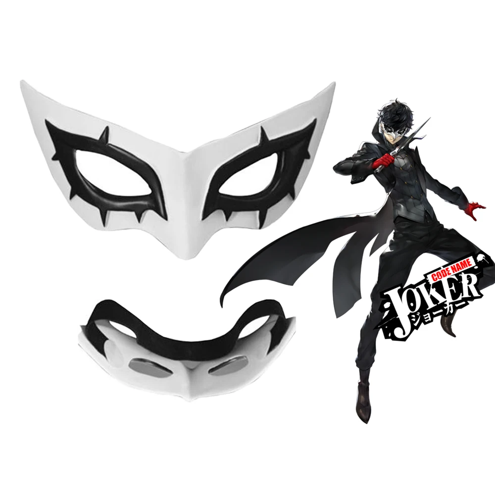 Persona-5-Hero-Joker-Cosplay-m-scara-ABS-parche-en-el-ojo-Kurusu ...