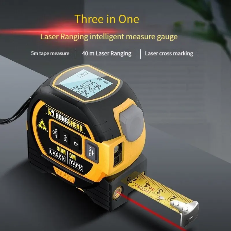 3-In-1-Laser-Rangefinder-40-M-60-M-Distance-Measurement-With-Backlit ...