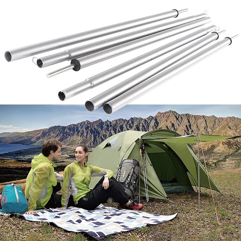 2-Pcs-Tent-Tarp-Poles-Tent-Pole-Camping-Canopy-Pole-Tent-Accessories ...