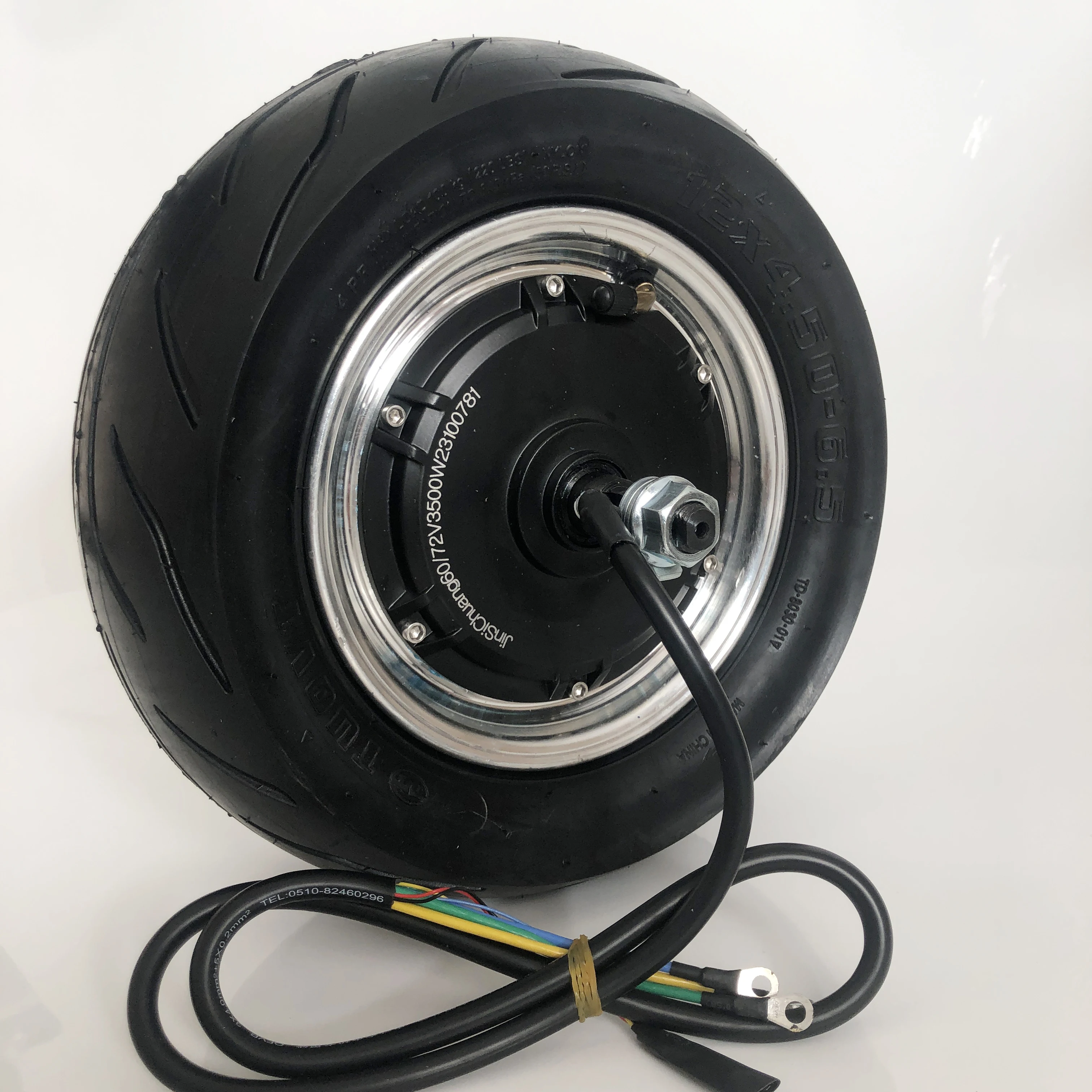 Stronger TUOVT Tyres 12in 48V 1500W 60V 72V 3500W Motor for E Bike ...