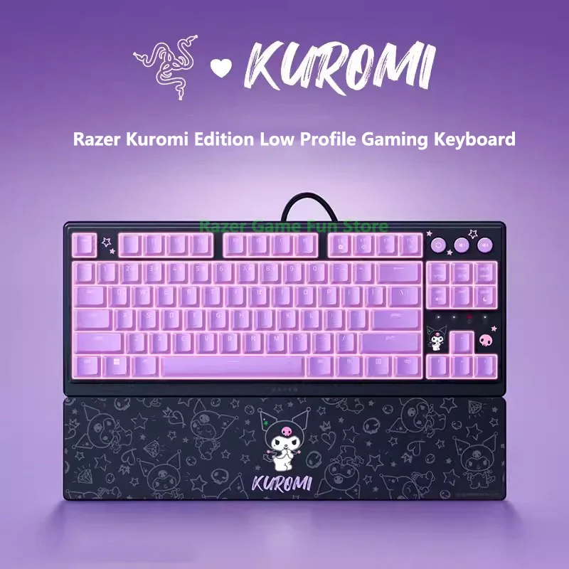 Razer-Sanrio-Kuromi-Edition-Ornata-V3-Tenkeyless-Low-Profile-RGB-Gaming ...