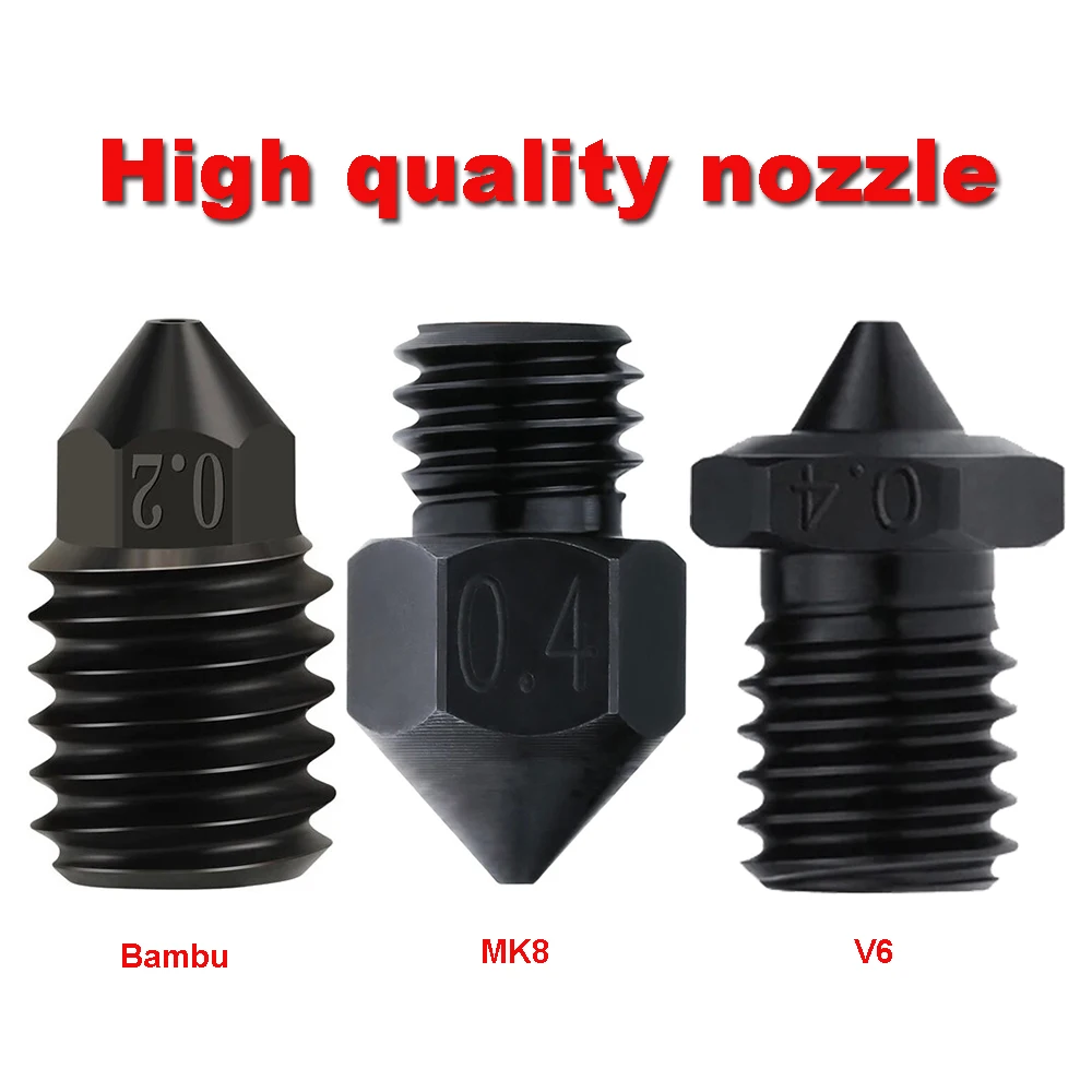 High-speed-Hardened-Steel-Nozzle-For-Bambu-Lab-X1-P1P-High-quality-E3D ...