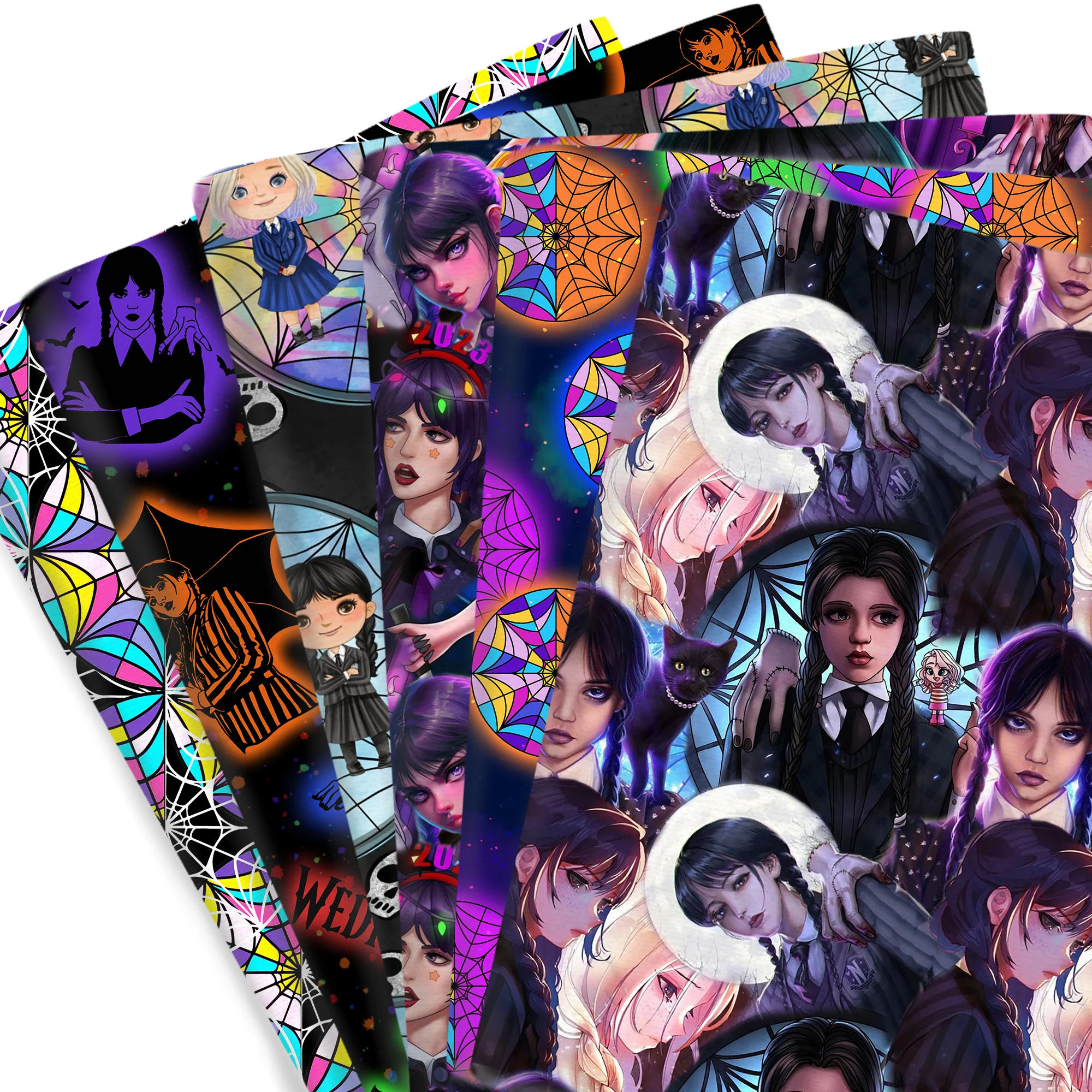 50-45cm-50-145cm-Cartoon-Wednesday-Family-Movie-Idol-Cotton-Material ...