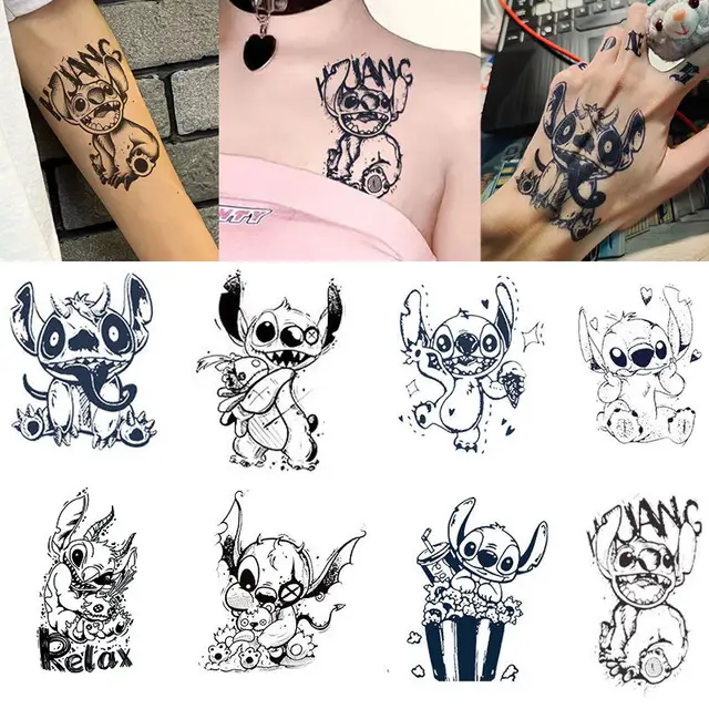Disney Stitch Tattoo Ontwerpen
