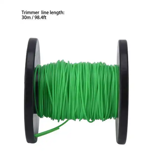 2mm Lawn Mower String Trimmer Line Round Grass Trimmer Line Green for ...