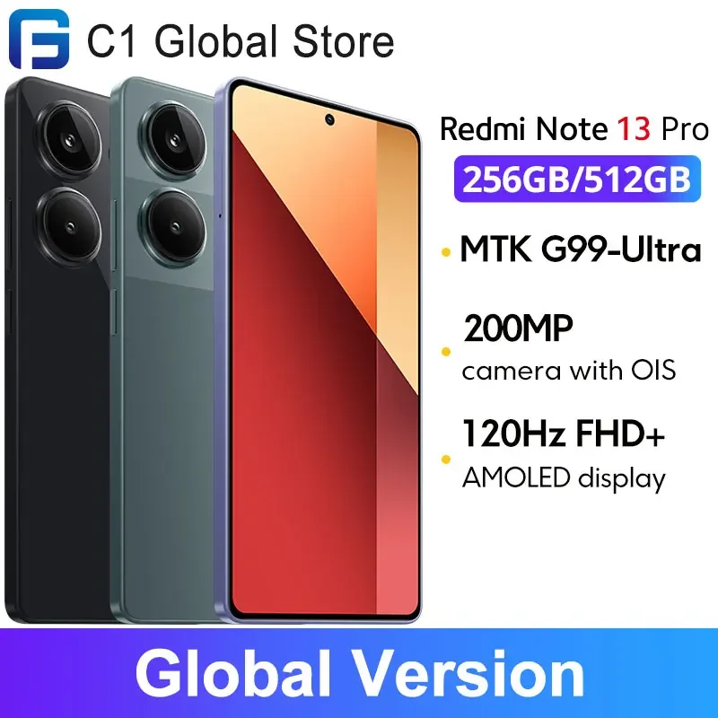 Global-Version-Xiaomi-Redmi-Note-13-Pro-4G-MediaTek-Helio-G99-Ultra ...