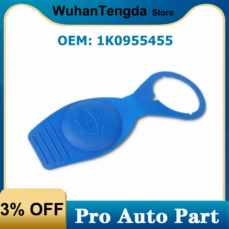 1K0955455-Windshield-Washer-Fluid-Bottle-Reservoir-Cover-Cap-for-VW ...