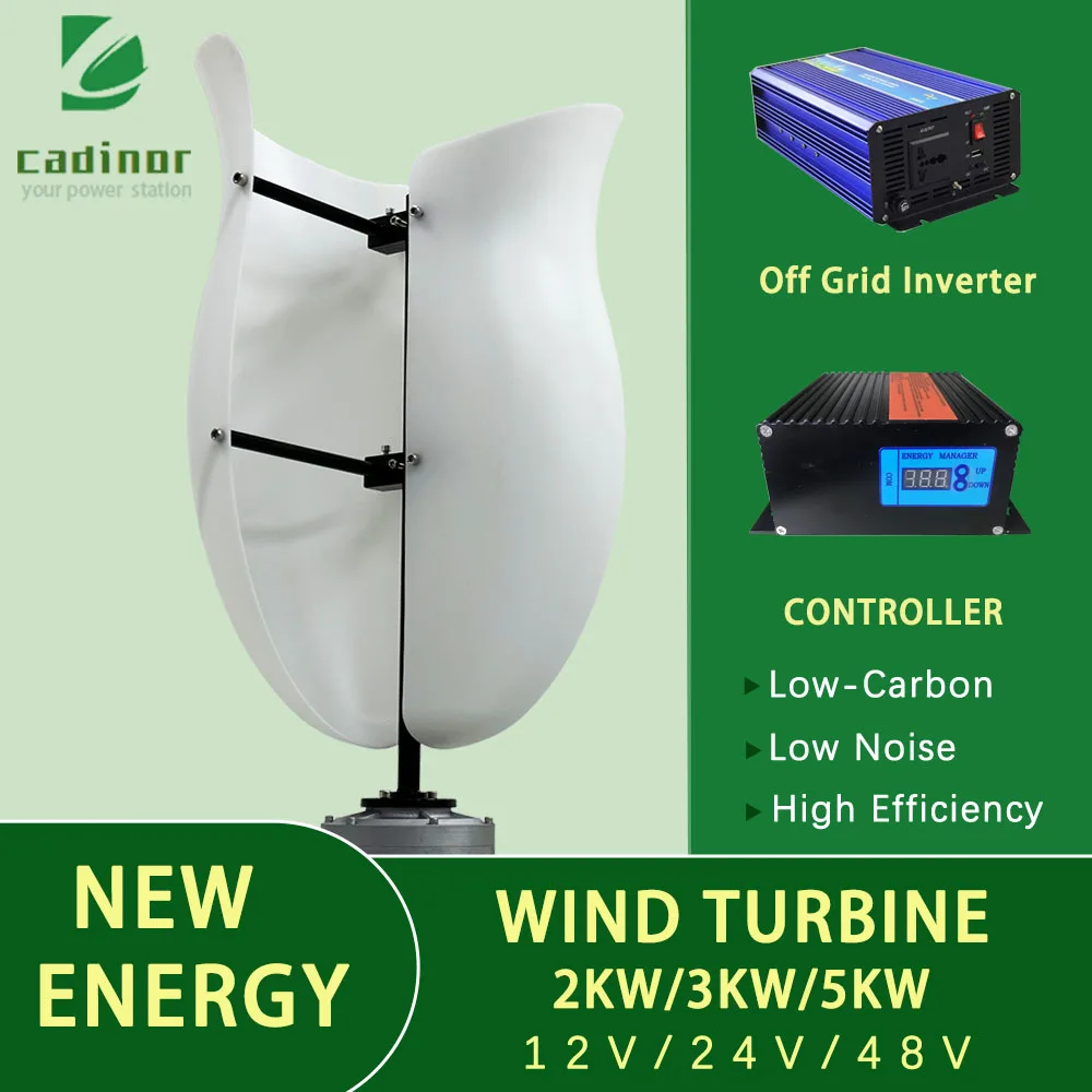 Home-5000W-Small-Vertical-Axis-Wind-Turbine-Generator-5KW-12V-24V-48V ...