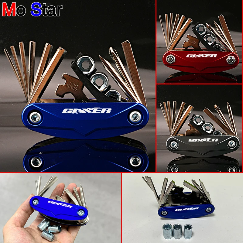 GIXXER Accessories Motorcycle Portable Tool Repair Screwdriver For ...