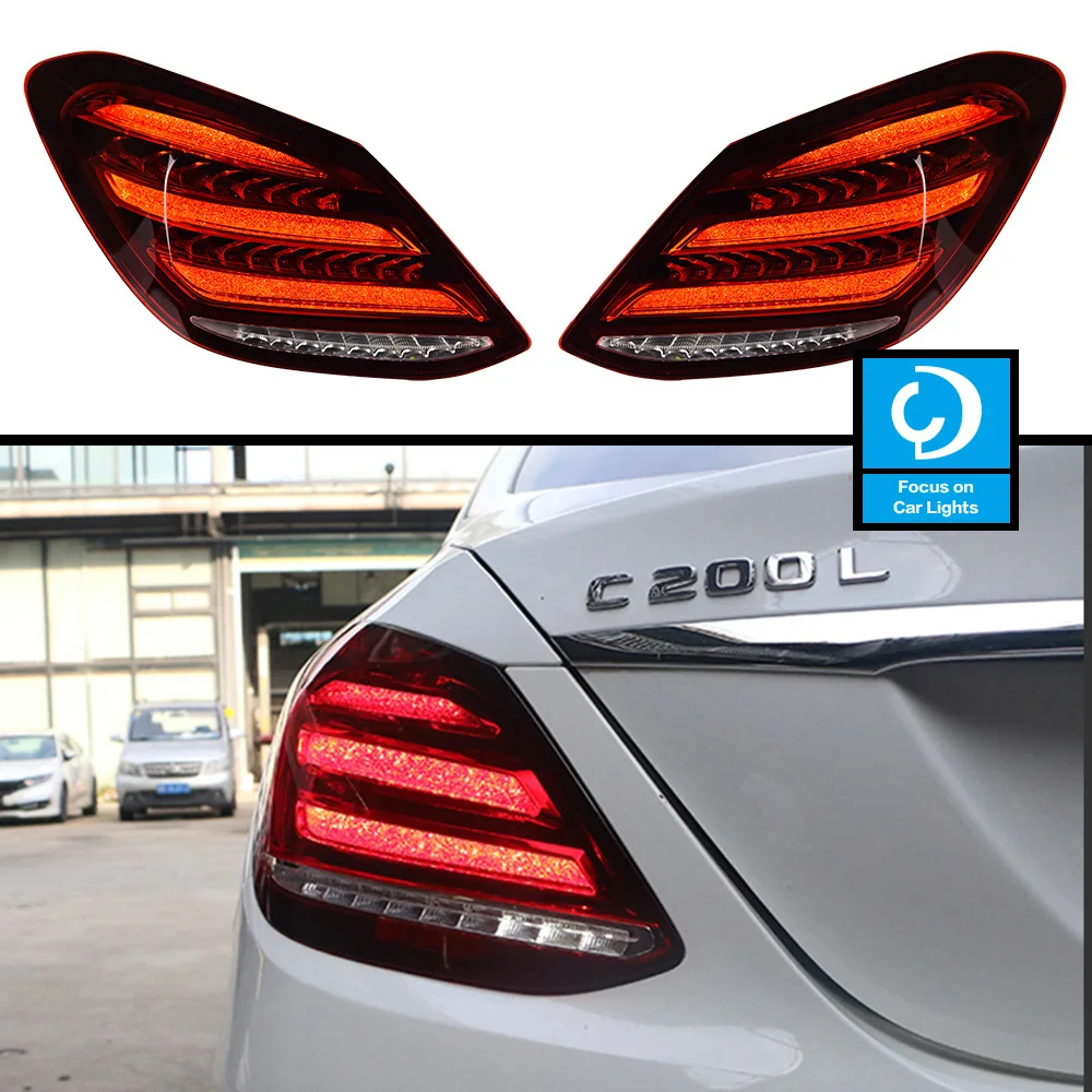 Taillights Styling For Benz C Class W205 C180 C200 C260 C63 Tail Light ...