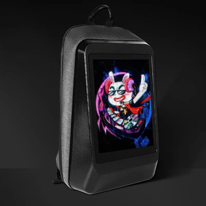 New-High-Sci-fi-Leisure-Trend-LED-Fashion-Backpack-Screen-Business ...