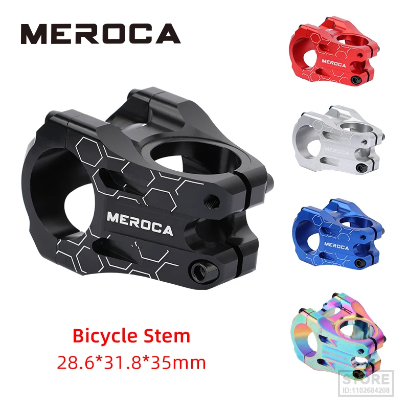 MEROCA-CNC-Bicycle-Handlebar-Stem-MTB-Power-Short-35mm-Mountain-Bike ...