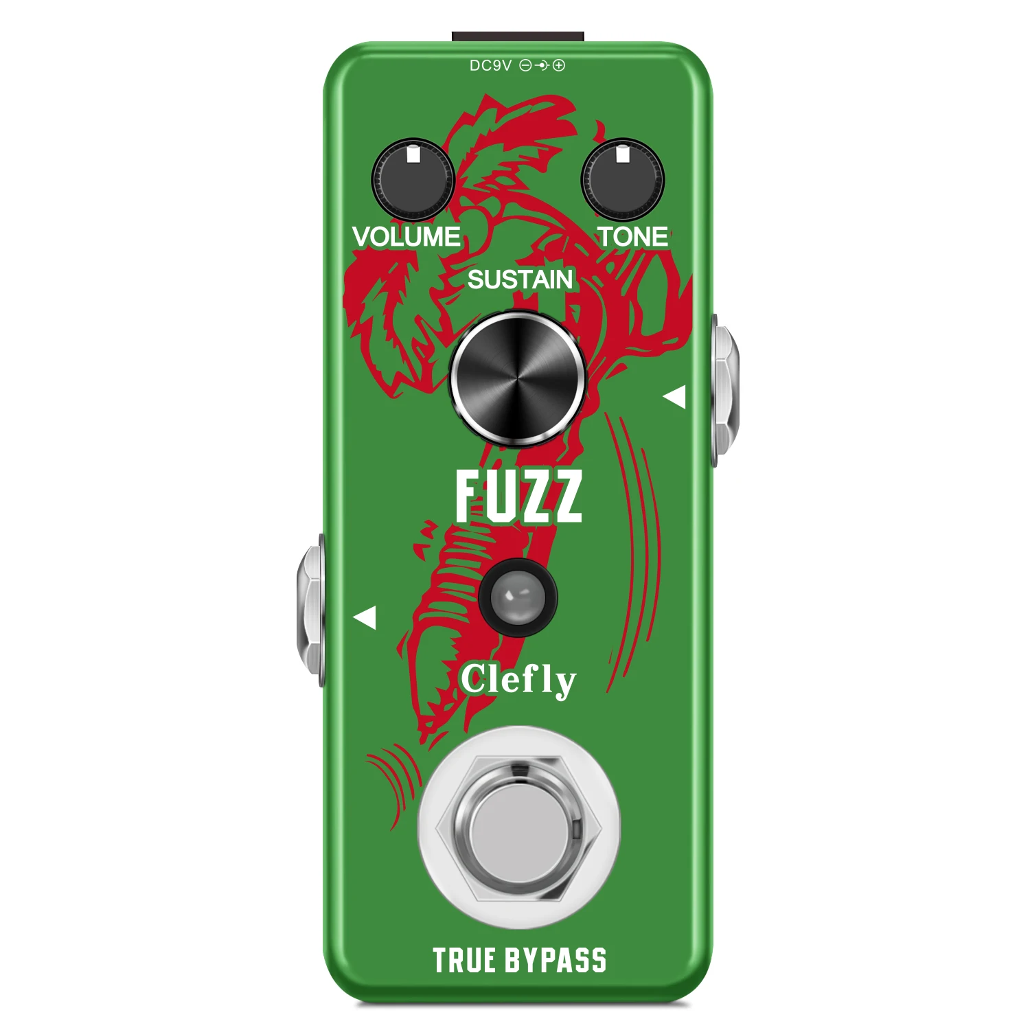 Clefly-Fuzz-Pedal-Stylish-Fuzz-Guitar-Pedal-Classic-Mini-Fuzz-Pedal-for ...