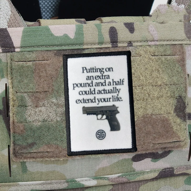 Sig-Sauer-Morale-Badges-Printing-Patch-on-Clothes-Gun-Emblem-Tactical ...