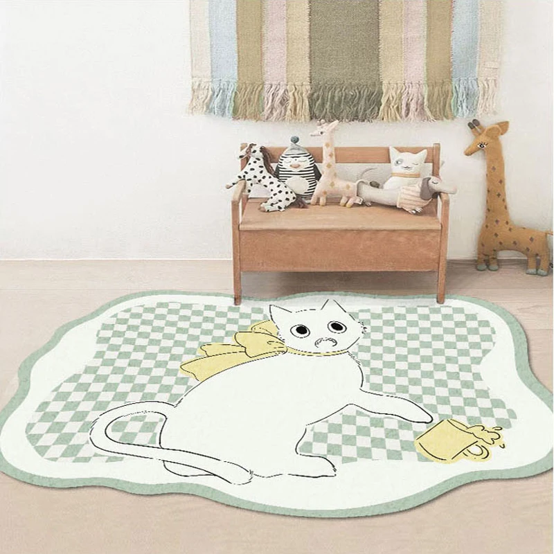 Irregular-Cartoon-Rug-Soft-Fluffy-Imitation-Cashmere-Carpets-Simple ...