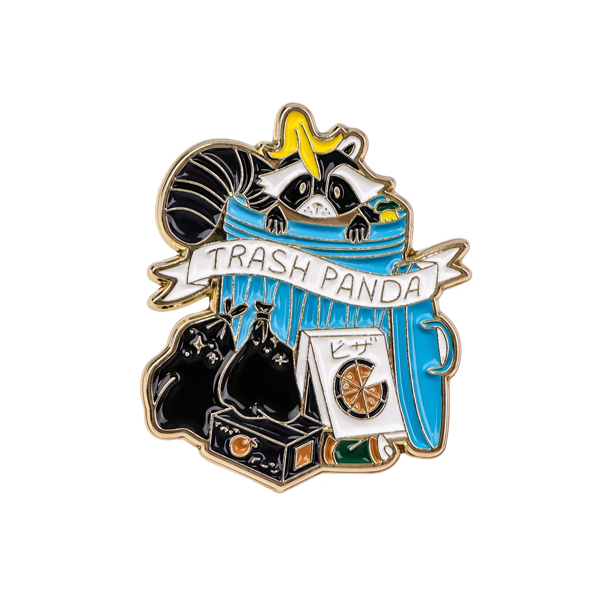 Raccoon-Lapel-Pins-for-Backpacks-Cool-Badges-on-Clothes-Enamel-Pin ...