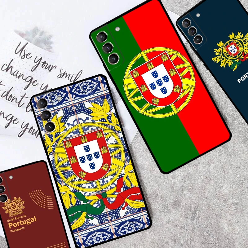 Portugal Passport Flag Case For Samsung Galaxy S24 S21 S22 S23 Ultra ...