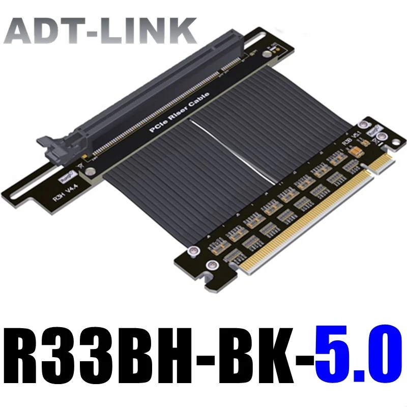 PCIe-5-0-X16-to-16X-Riser-Cable-RTX-4090-GPU-Graphics-Video-Card-PCI ...