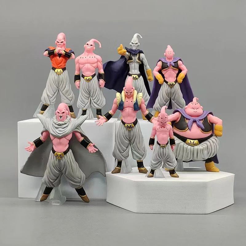 8PCS/set Anime Dragon Ball Z Super Buu Figure Majin Buu Figurine PVC ...