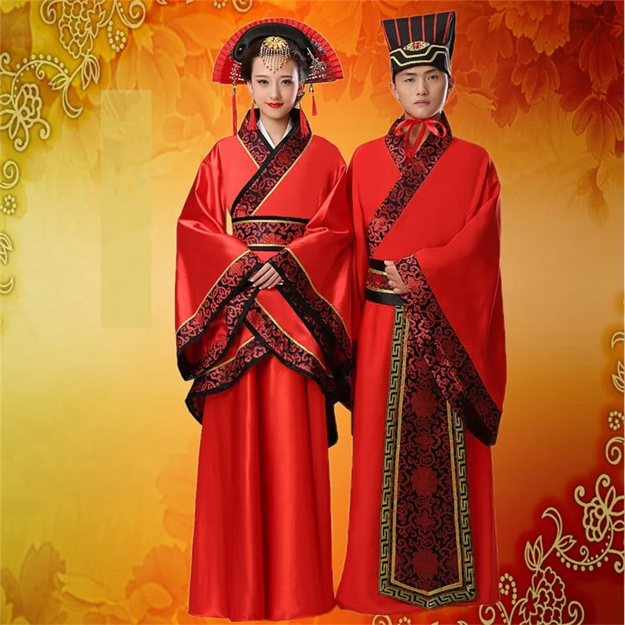 Ropa-tradicional-china-para-hombre-y-mujer-Chaqueta-Tang-Hanfu-traje ...