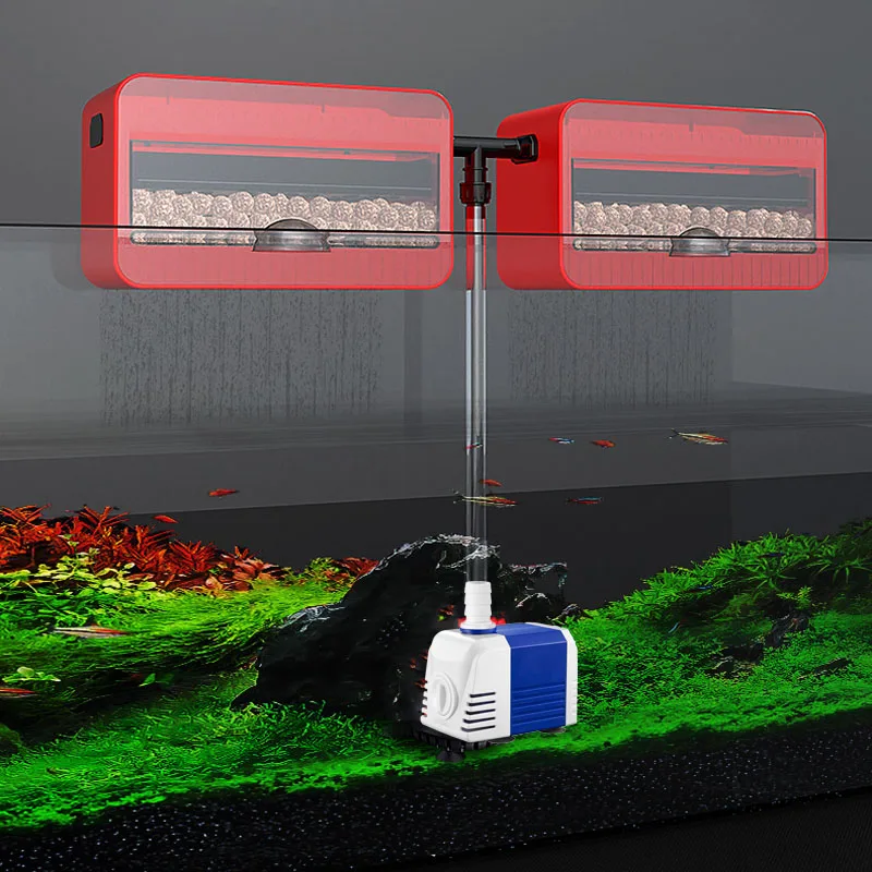 Aquarium drip box fish tank filter drawer type turtle tank filter box ...