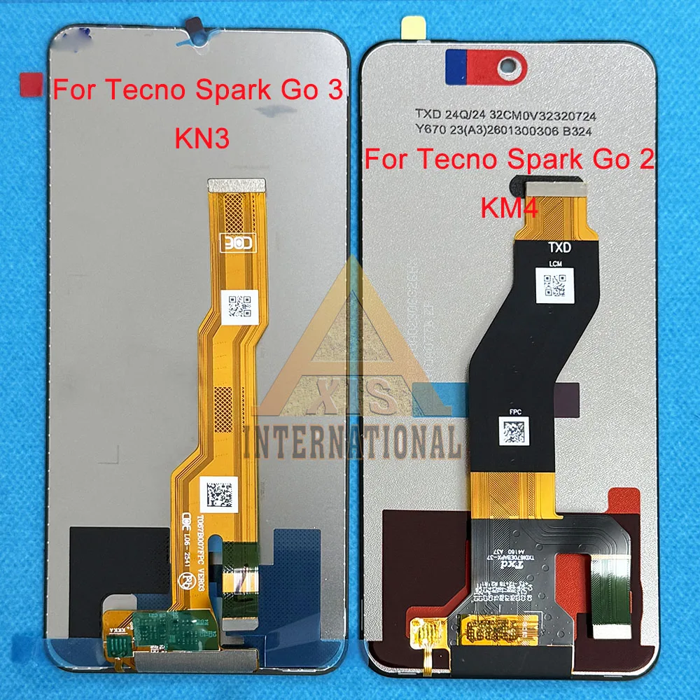 Original For Infinix Tecno Spark Go 2024 BG6 LCD Frame For Spark Go 1 ...