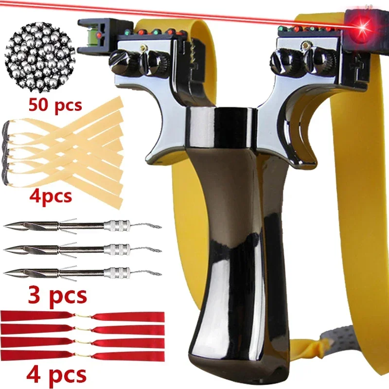 Laser-Assisted-Aiming-Slingsshot-Double-Screw-Fast-Compression ...