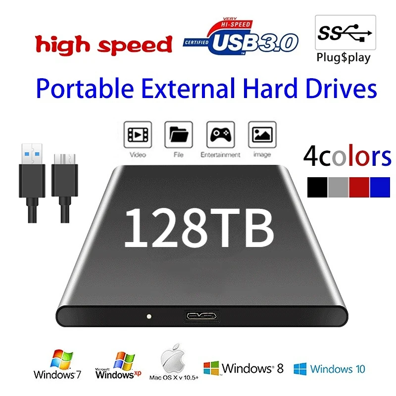 High-speed-portable-external-hard-disk-mass-storage-USB3-0-interface ...