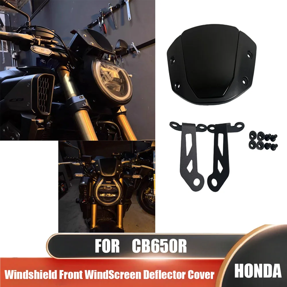 cb650r Windshield Motorcycle Windscreen For Honda CB650R 2024-2025 ...