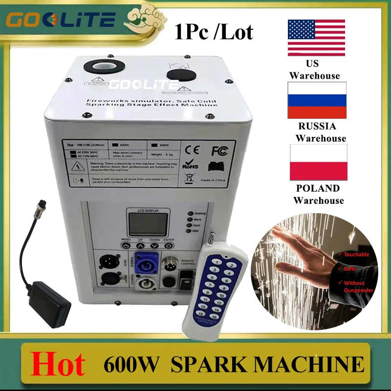 1PC-LOT-750W-600W-Cold-Spark-Machine-DMX-Cold-Fireworks-Fountain-Stage ...