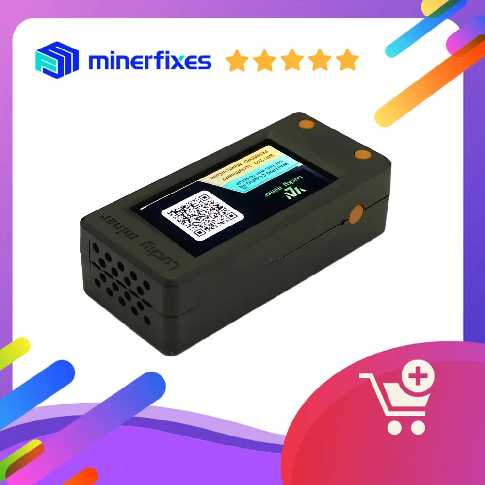 Lucky-miner-solo-miner-LV02-74KH-S-SHA256-BTC-Lottery-Device-Crypto ...