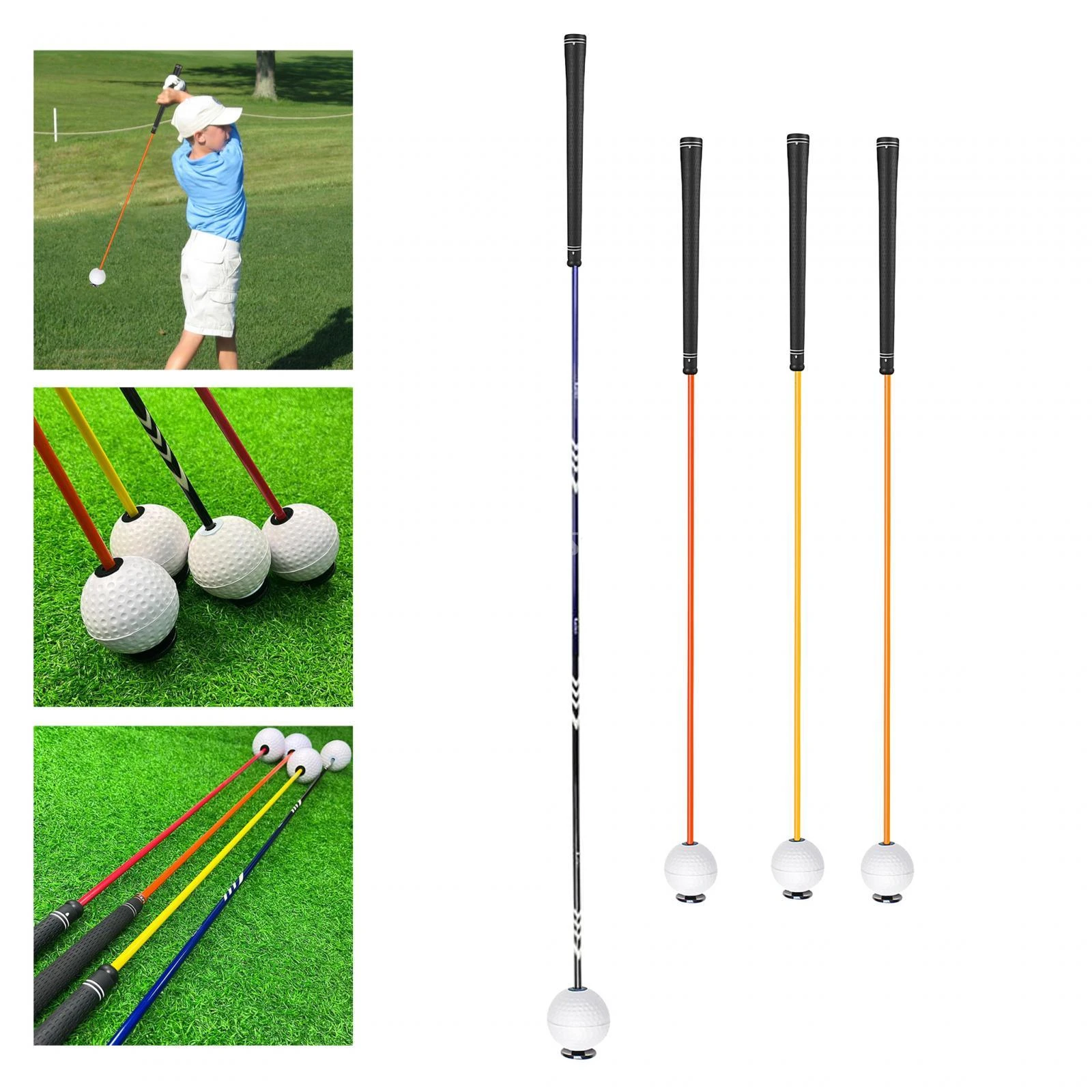 Golf-Swing-Trainer-Comfortable-Grip-Portable-Golf-Practice-Swing-Rod ...