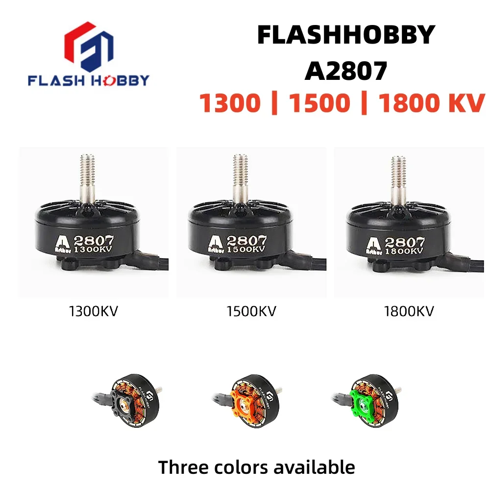 Flashobby A2807 2807 1300KV 6S bezszczotkowy silnik do FPV za $45.83 ...